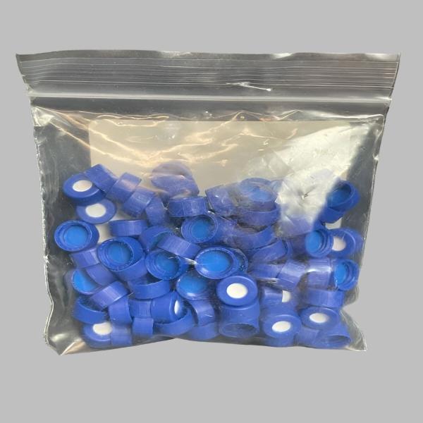 Agilent Screw Cap with PTFE Septa 200 Caps — Life Sciences Trading