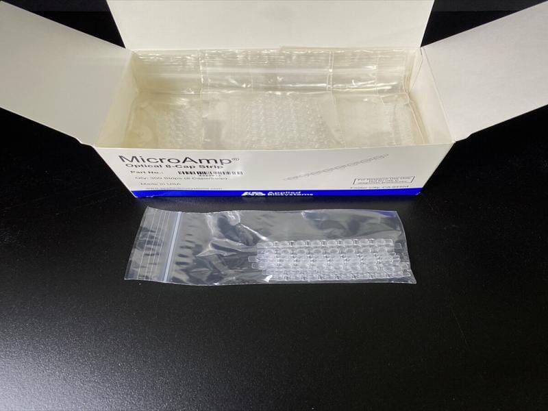 Applied BioSystems MicroAmp Optical 8 Cap Strip with Flat Top — Life ...