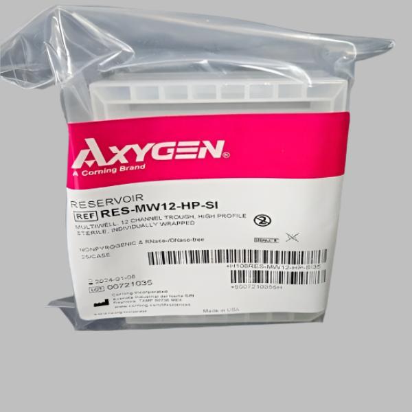 Axygen RES-MW12-HP-SI Reagent Basin 12 Wells - Autoclavable - Case of 25 — Life Sciences Trading