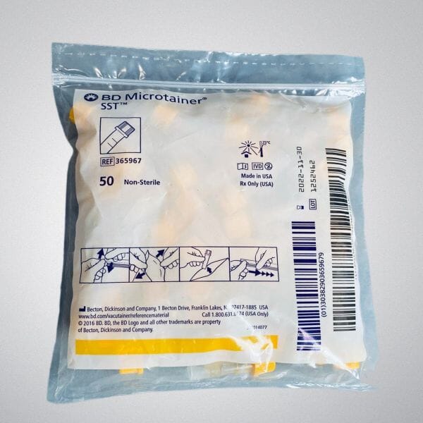 BD Microtainer SST Serum Separator Tube — Life Sciences Trading