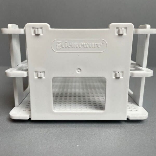 Bel-Art Test Tube Rack No-Wire Grip 40 Place for 20 mm Tubes — Life ...