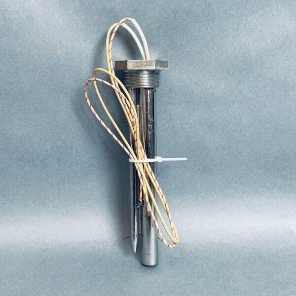 Cartridge Heater with Temperature Probe Insert Wired 1 1/4 in. OD ...