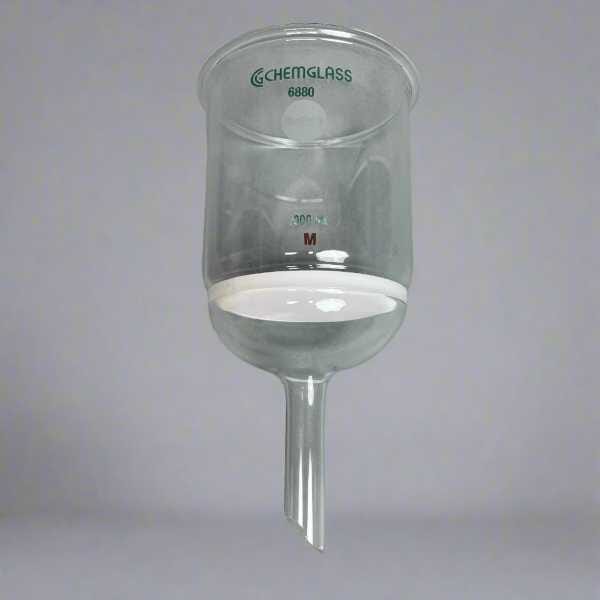 Chemglass 2L Buchner Filter Funnel Fine Frit — Life Sciences Trading