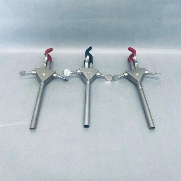 Chemglass Clamp Three Prong Extension Dual Adjustment 5 in. Arm — Life ...