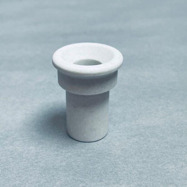 Chemglass PTFE Adapter 1 in. Beaded Pipe to 3/4 in Compression Fitting ...