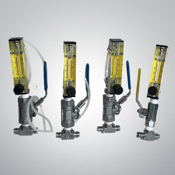 Cole Parmer Flowmeter Kit with Milwaukee Valve 8 SCFH — Life Sciences ...