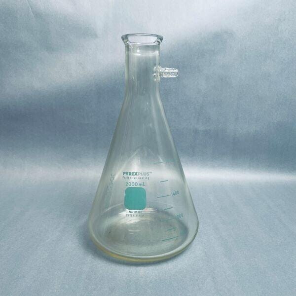 Corning Coated Filtering Flask 2 L Heavy Wall with Sidearm Hose Barb ...