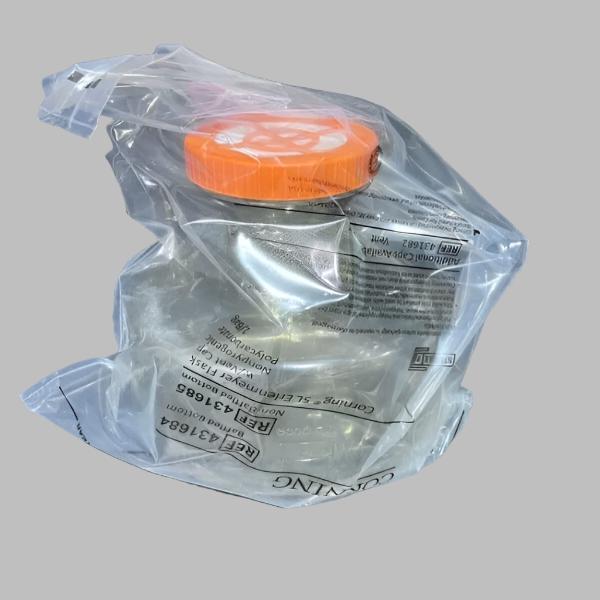 Corning Flask 5L with Vent Cap Baffled Polycarbonate 4 Flasks — Life ...