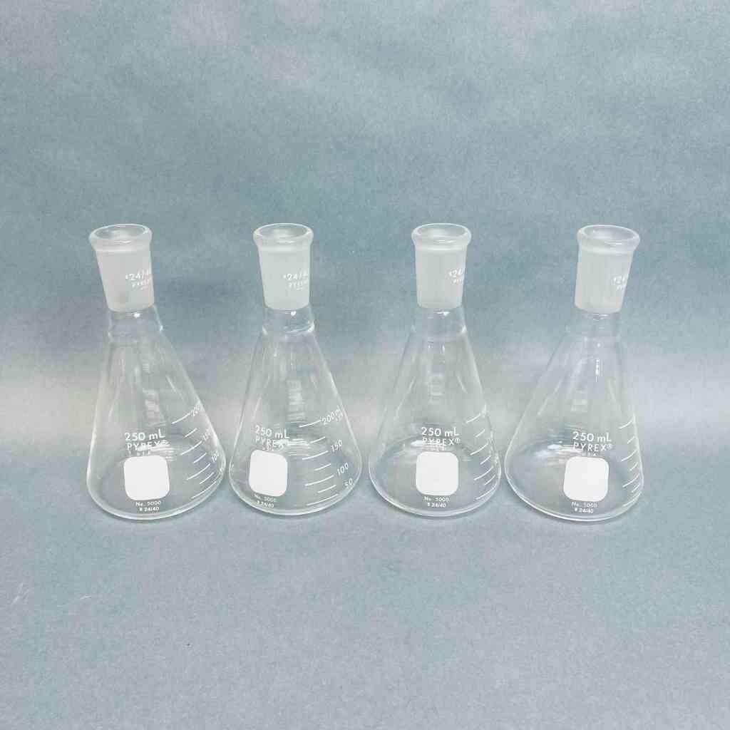 Corning Erlenmeyer Flask Narrow Mouth 250 ml 24/40 Joint — Life ...