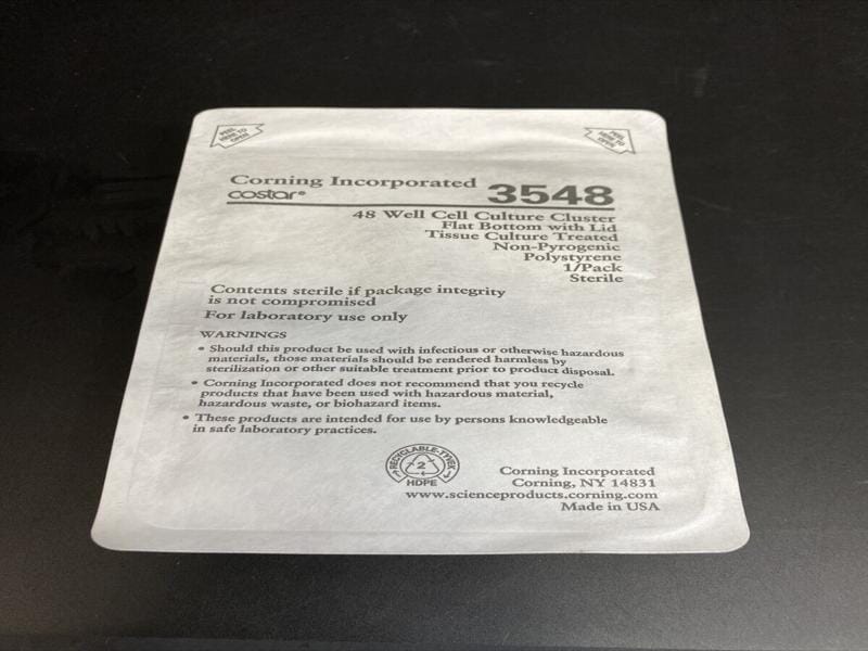 "Corning 3548 Microplate with Lid - 48 Well Sealed - 50 Plates" — Life ...