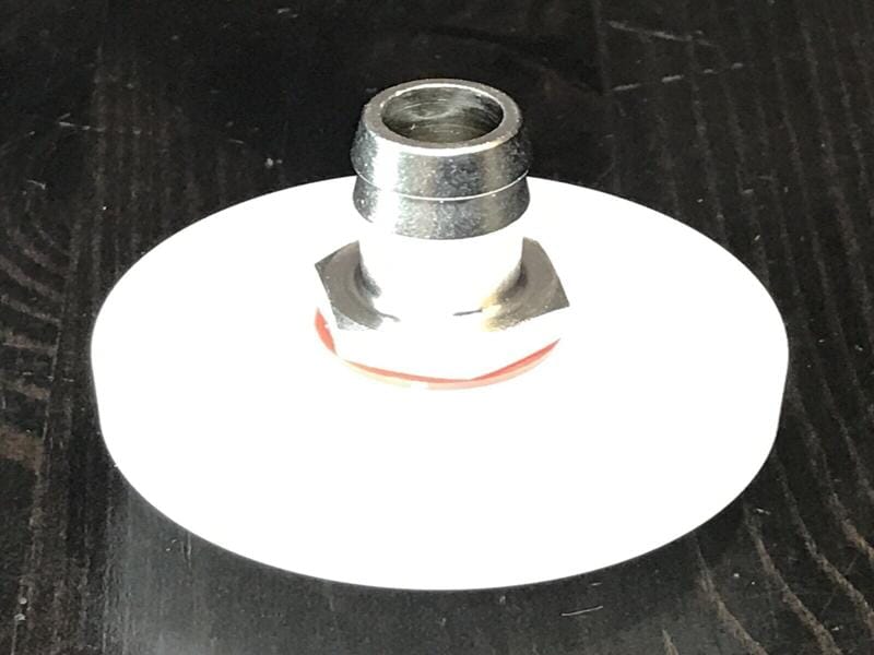 Dalrin Plastics Delrin Tank Valve Adapter 3 in. for Nektar-Genprobe Flowmeter — Life Sciences ...