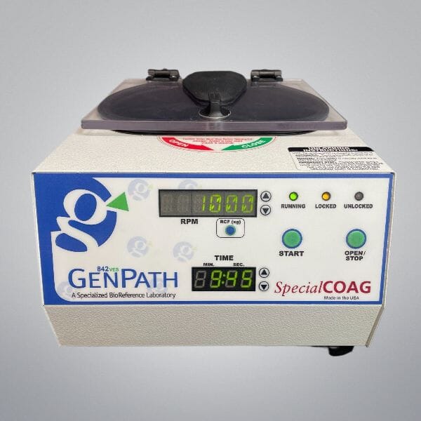 Drucker Diagnostics Genpath Centrifuge with Rotor — Life Sciences Trading