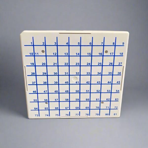 Fisherbrand Cryovial Storage Box for 5 ml Tubes 8 Freezer Boxes — Life ...