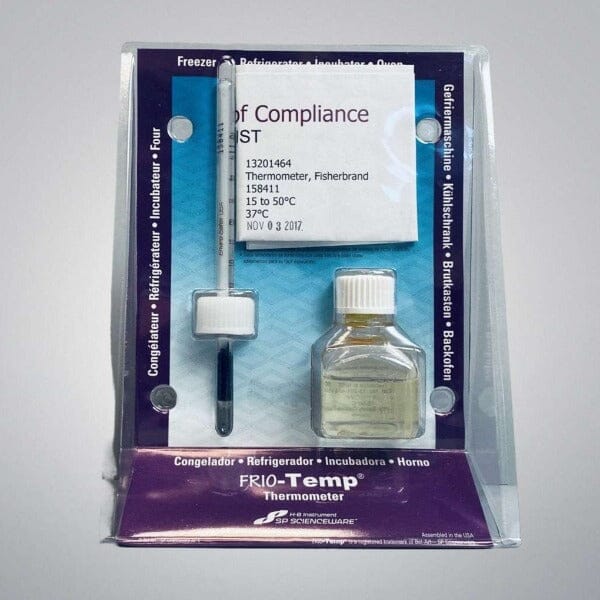 Fisherbrand Incubator Thermometer 15C - 50C Liquid-In-Glass — Life ...