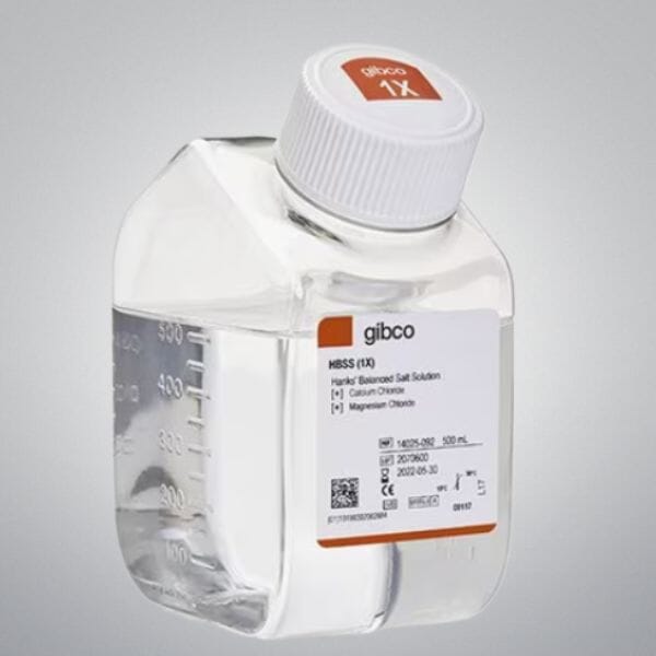 Gibco Hanks Balanced Salt Solution without Phenol Red 1000 ml — Life ...
