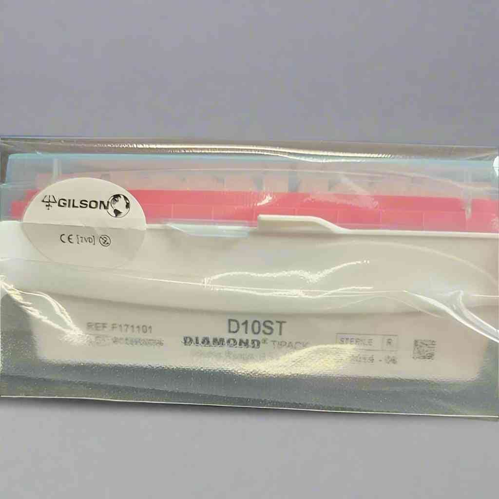 Gilson Pipette Tips 10 ul 10 Racks D10ST — Life Sciences Trading