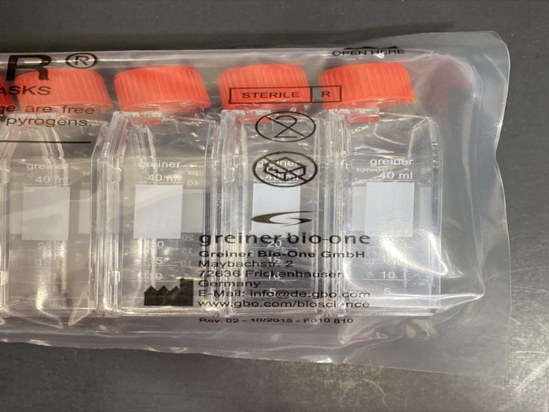 Greiner Bio-One Culture Flask 50ml with Screw Cap Sealed — Life ...