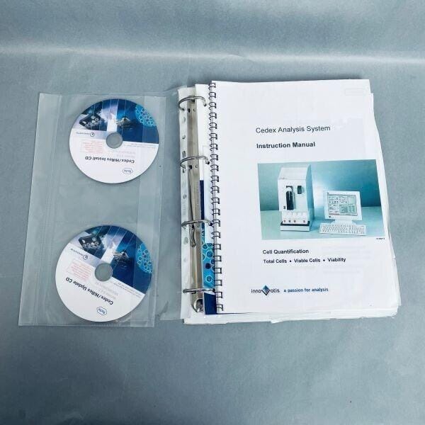 Innovatis Cedex HiRes Cell Analysis Software Upgrade Install CDs — Life ...