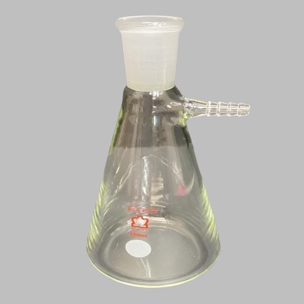 Kimble Chase Glass Filter Flask 250ml Heavy Wall Vacuum Hose Barb ...