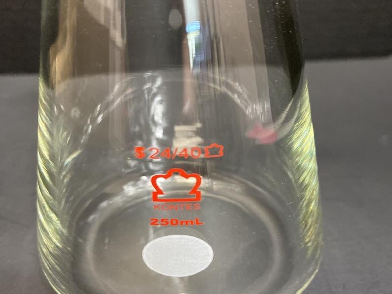 Kimble Chase Glass Filter Flask 250ml Heavy Wall — Life Sciences Trading