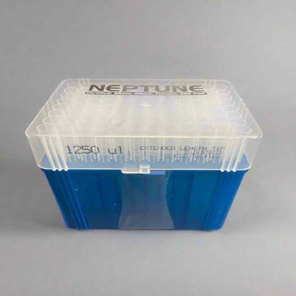 Neptune Pipette Tips 1250 ul Tip Case of 8 Racks — Life Sciences Trading