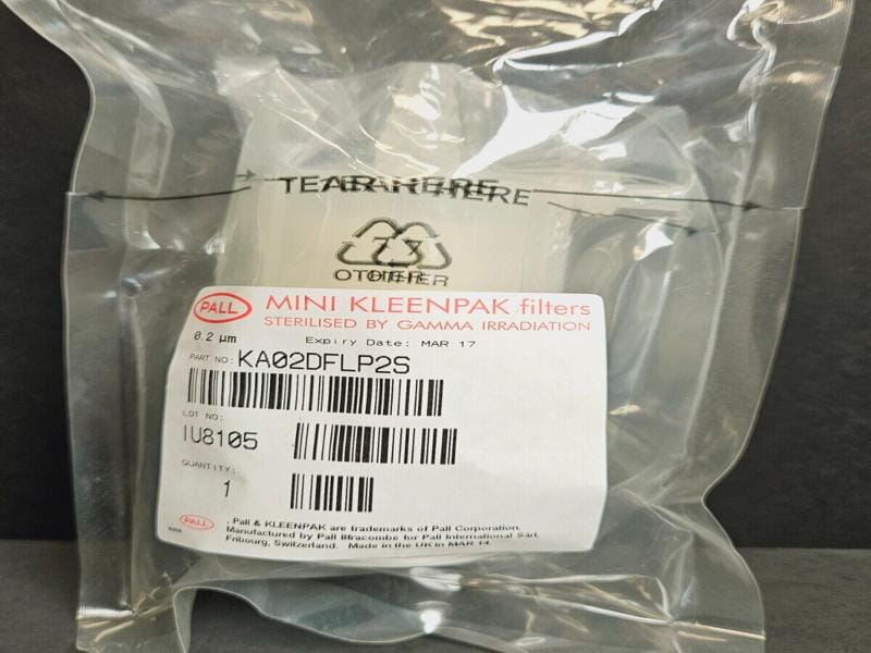 Pall Capsule Filter Mini KleenPak Fluorodyne DFL 0.2 um 3 Filters ...