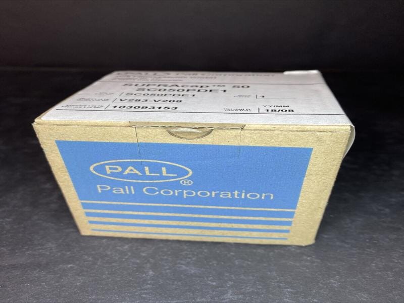 "PALL Depth Filter Capsule SUPRAcap 50 Sealed 9 Filters SC050PDE1 ...