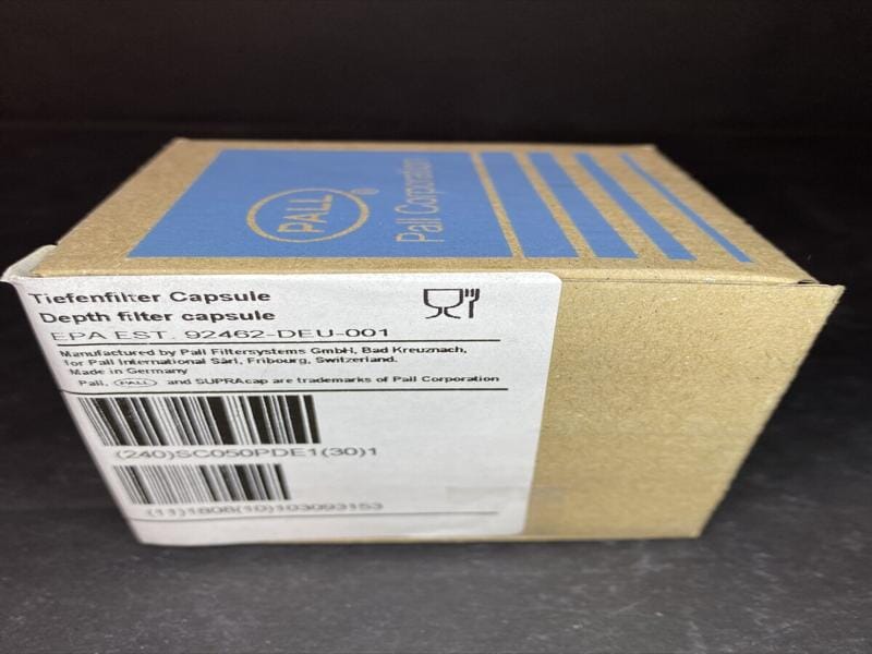 "PALL Depth Filter Capsule SUPRAcap 50 Sealed 9 Filters SC050PDE1 ...