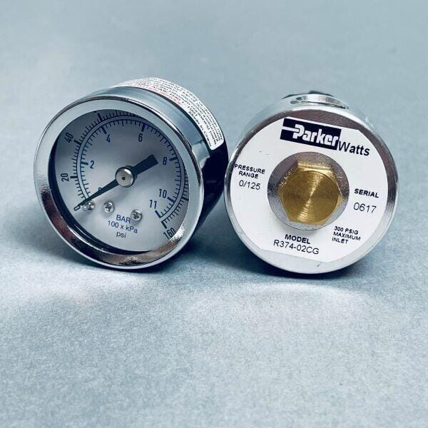 Parker Miniature Regulator and Gauge 1/4 in. NPT — Life Sciences Trading
