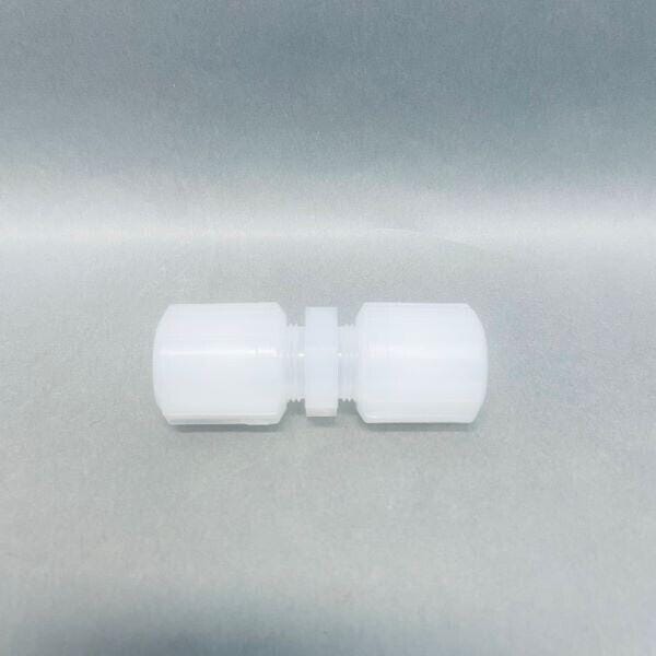 Parker Pargrip Straight Connector 1/2 x 1/2 in Tube OD Compression PFA ...