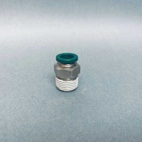 Parker Prestolok PLP Male Connector 3/8 in. Push-to-Connect Pack of 6 ...