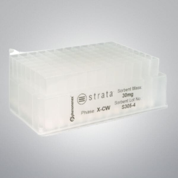 Phenomenex Strata-X-CW Microplate 30 mg Weak Cation — Life Sciences Trading