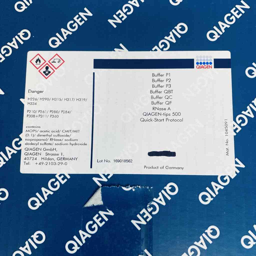 Qiagen Plasmid Maxi Kit Total of 25 Qiagen-tip Columns — Life Sciences ...