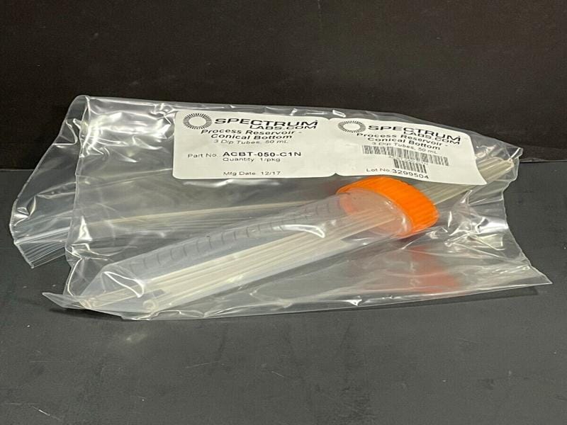 Repligen Process Reservoir 50mL Conical Bottom - ACBT-050-C1N — Life ...