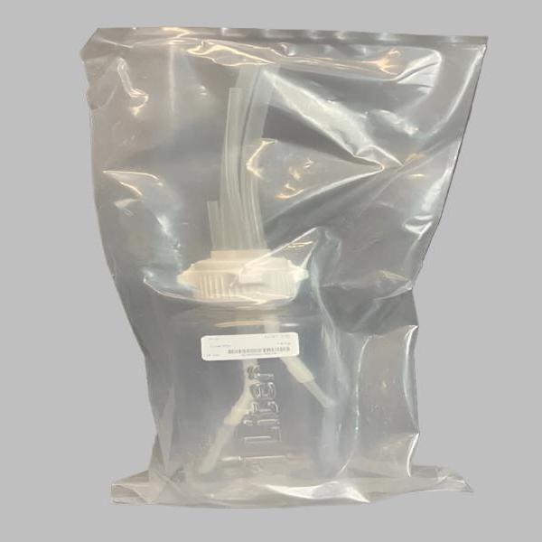 Repligen 1L PET Reservoir with 4 Port Cap — Life Sciences Trading