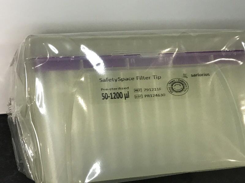 Sartorius 791211F Pipette Tips 1200 ul SafetySpace Sterile — Life ...