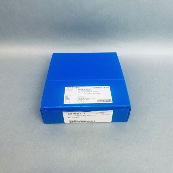 Shimadzu Clear Glass Vial 4 ml without Cap 13 mm 100 Vials — Life ...