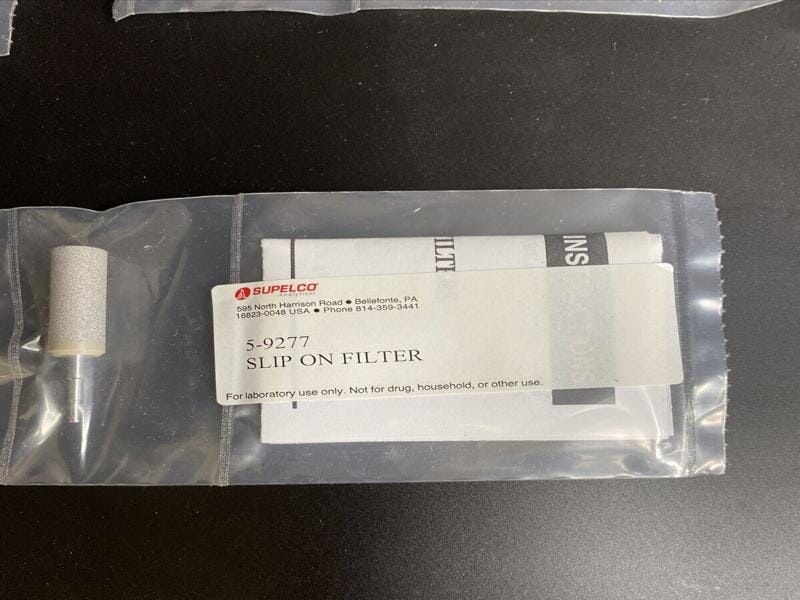 Supelco Inlet Filter Low Pressure Slip-On 10 um Individually Sealed 3 ...