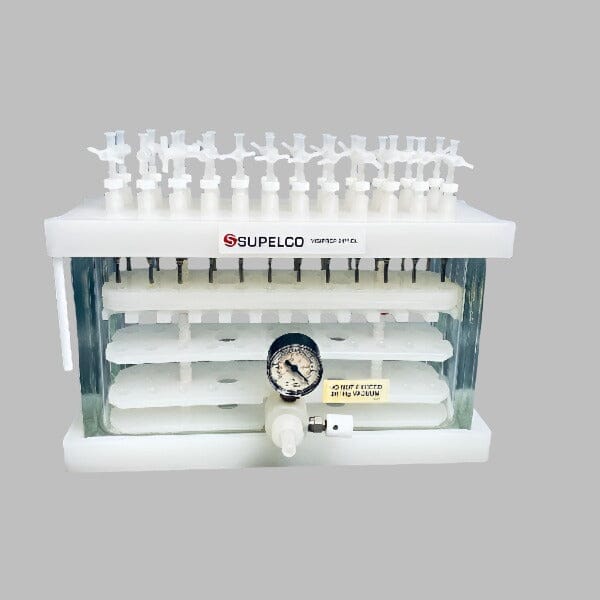 Supelco Visiprep 24 Vacuum Manifold 20 Hg Max Pressure 24 Port — Life ...