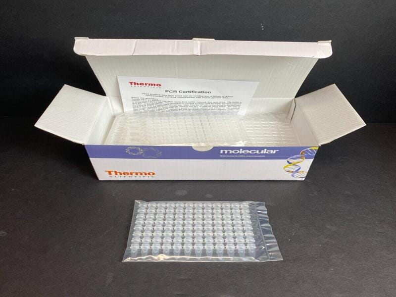 Thermo Scientific AB-1114 12 Tube Strip Thin Wall 0.2 ml - 90 Strips ...
