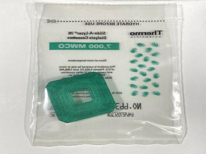Thermo Scientific Dialysis Cassette Slide-A-Lyzer 7K MWCO 0.5ml - 12 ...