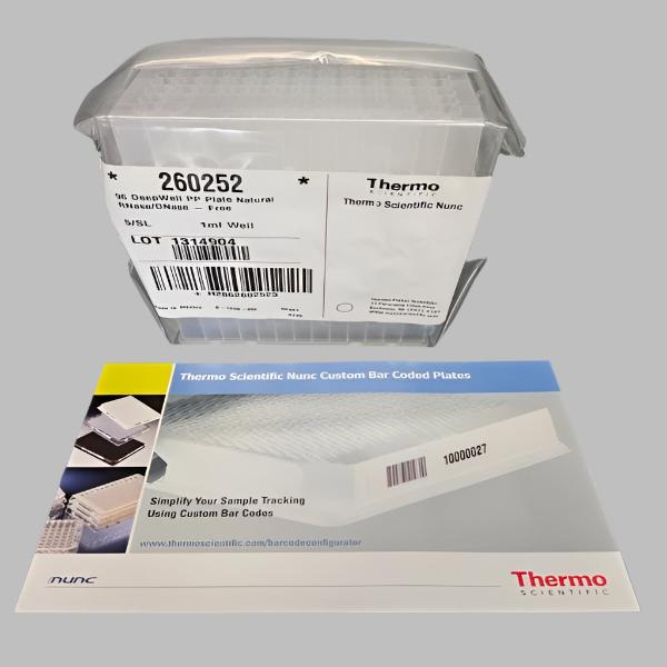 Thermo Scientific 96 Well 1ml Deep Well PP Plates - Case of 50 (260252 ...