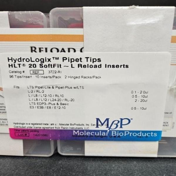 Thermo Scientific Pipette Tips 20 ul Reload Inserts 2 Cases - 20 Racks ...