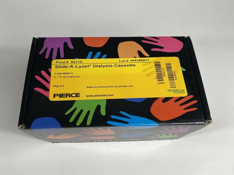 Thermo Scientific Slide-A-Lyzer Dialysis Cassette 3.5K MWCO 12ml (Pack ...