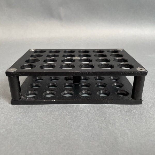 Thistle Scientific Tube Rack for 15 mm Tubes 24 Place Aluminum Rack ...