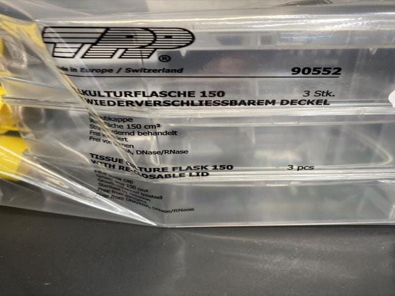 Techno Plastic Products Tissue Culture Flask 150cm2 with Filter Cap ...