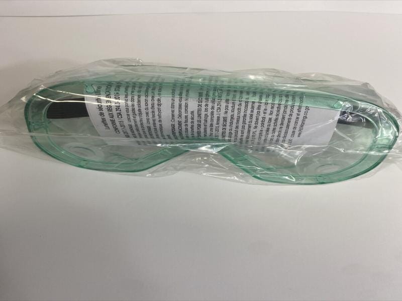 Uline Lab Safety Goggles - Indirect Vent - Sealed Package - 2 Pairs ...