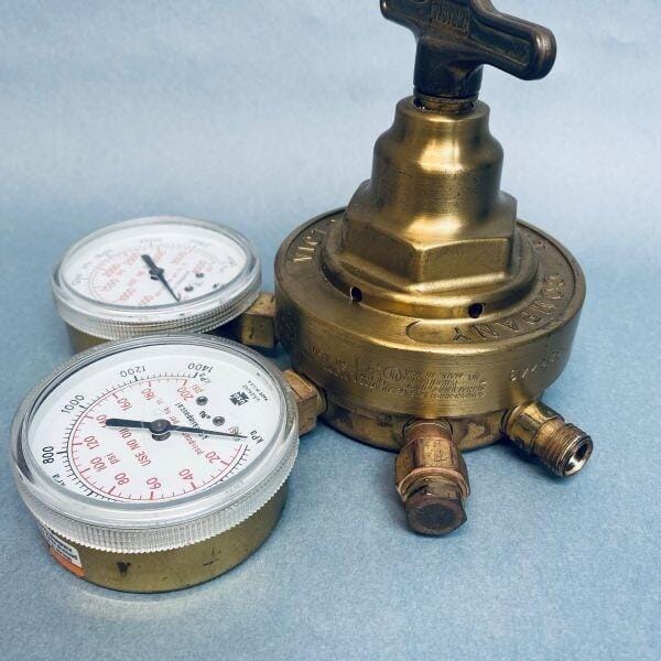 Victor Compressed Gas Regulator Single Stage Heavy Duty Oxygen — Life ...