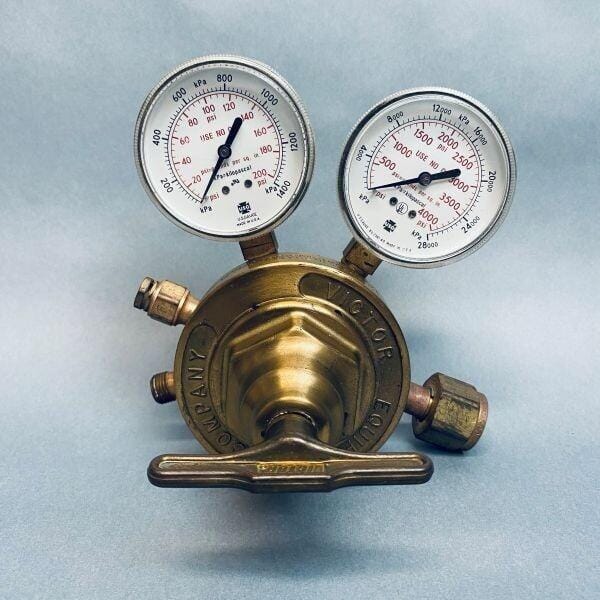 Victor Compressed Gas Regulator Single Stage Heavy Duty Oxygen — Life ...