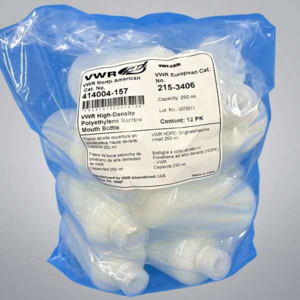 VWR 250 ml Narrow Mouth Bottle HDPE — Life Sciences Trading